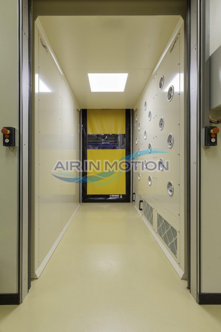 AFIM Luchtsluis (Luchtdouche) voor het weren van stofdeeltjes uit ...